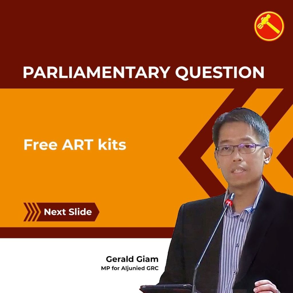 Free ART kits for regular testing – geraldgiam.sg