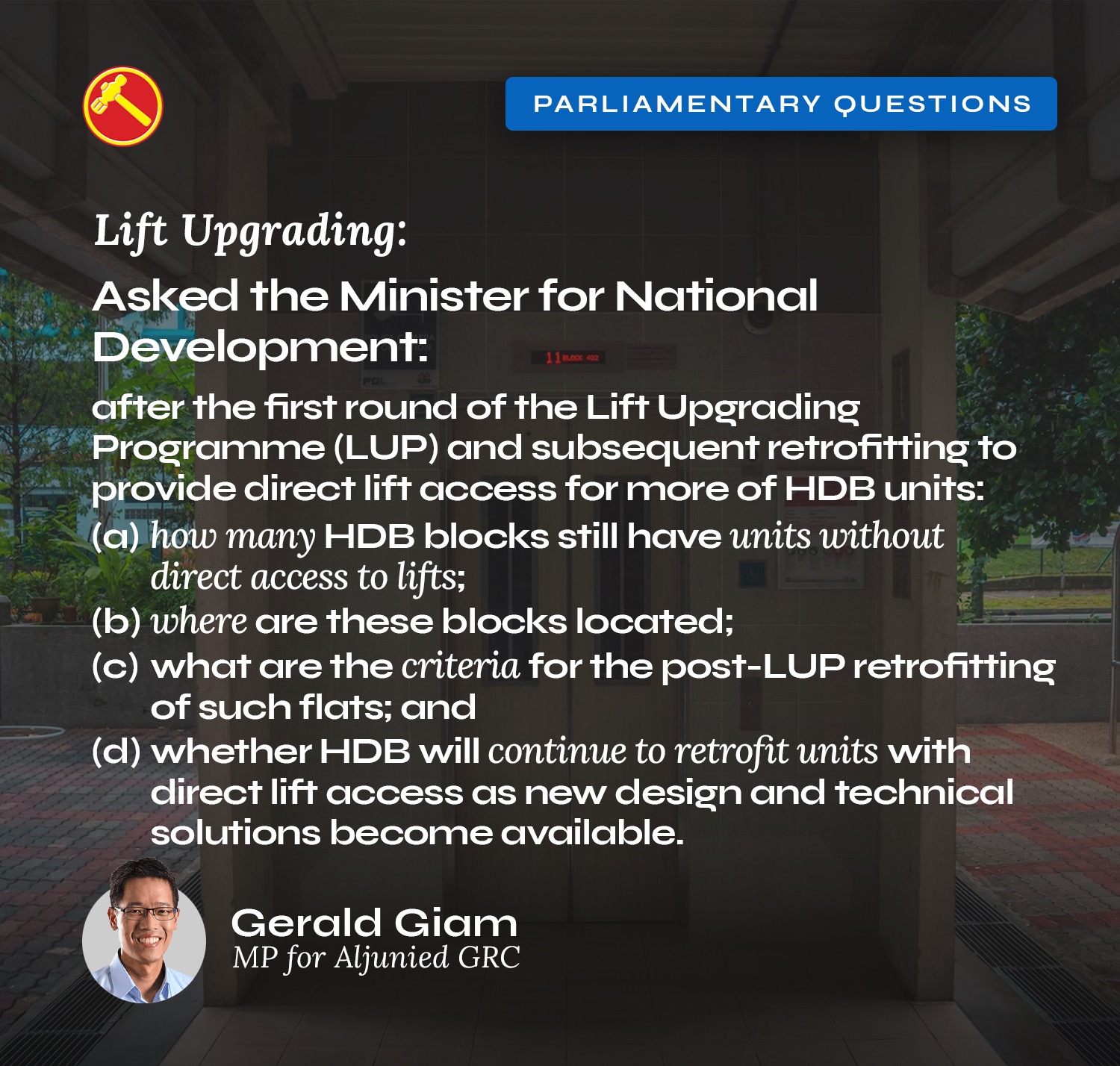 HDB flats without direct lift access – geraldgiam.sg