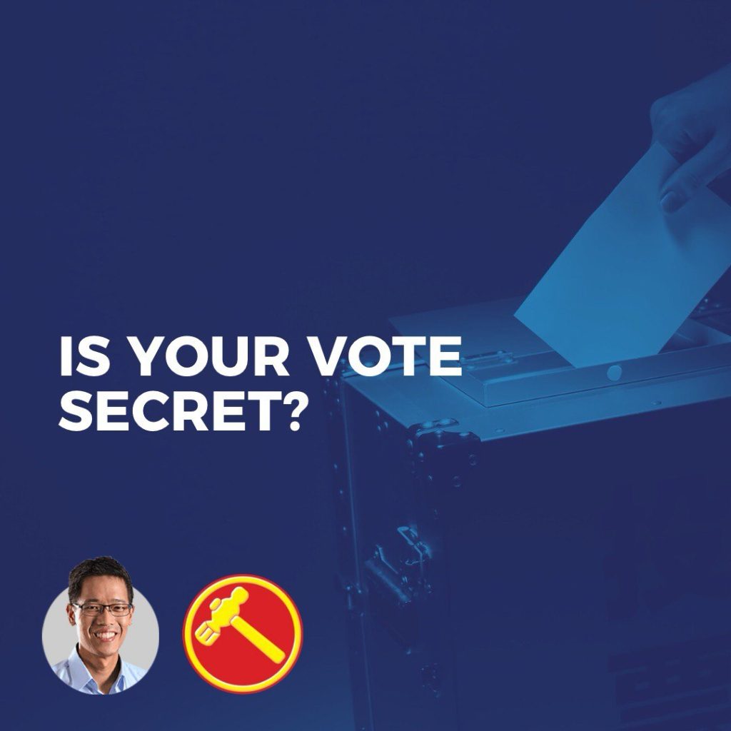 Is Your Vote Secret? – geraldgiam.sg